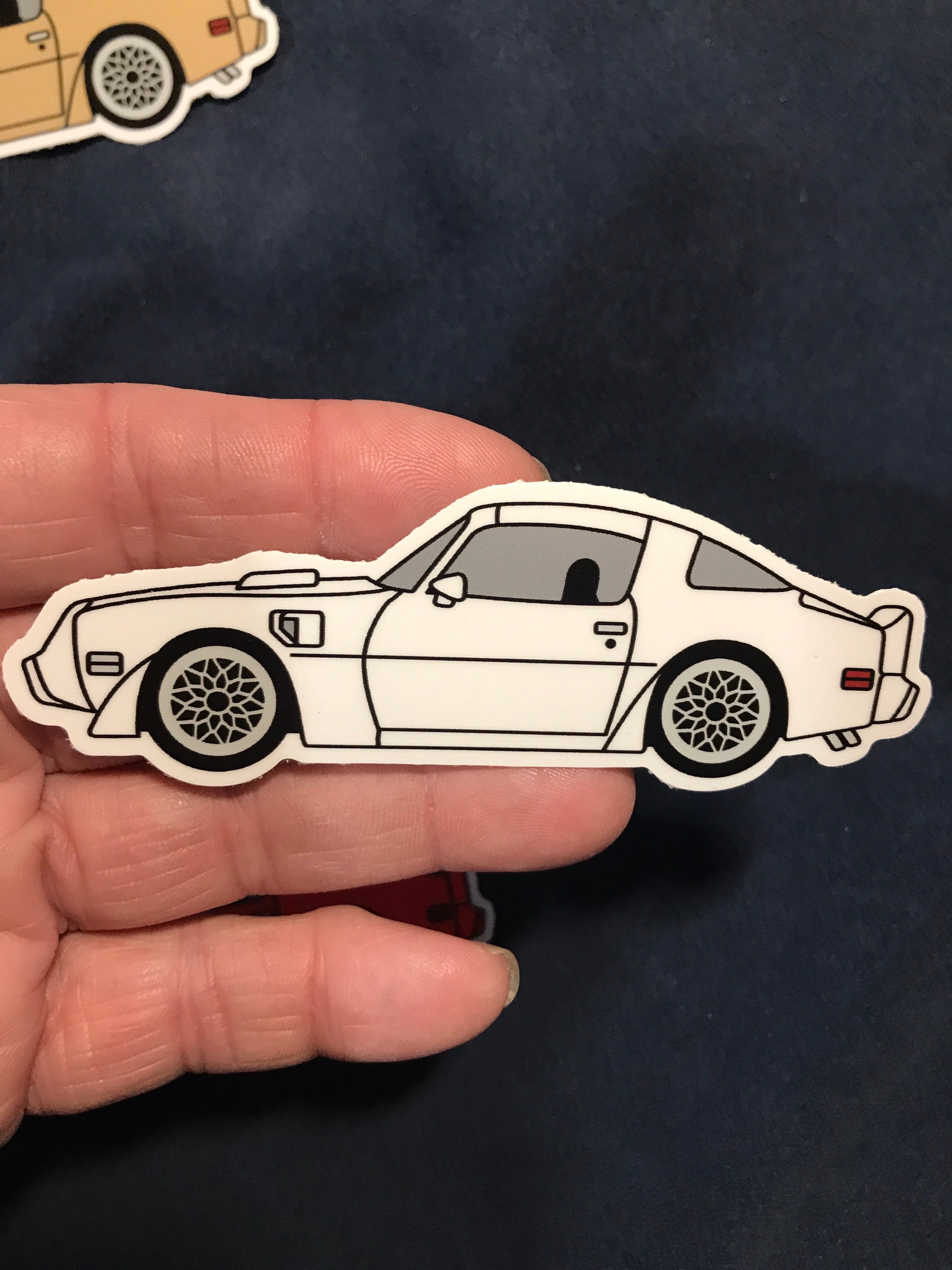 70s Pontiac Firebird Trans Am STICKERS 4 Colors Available - Etsy