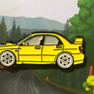 Enamel on Metal Pin for WRX and for Sti Pins for Subaru Pinbadges Pin ...