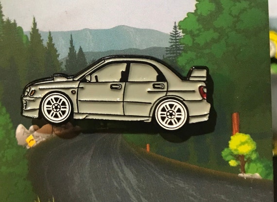 Enamel on Metal Pin for WRX and for Sti Pins for Subaru - Etsy
