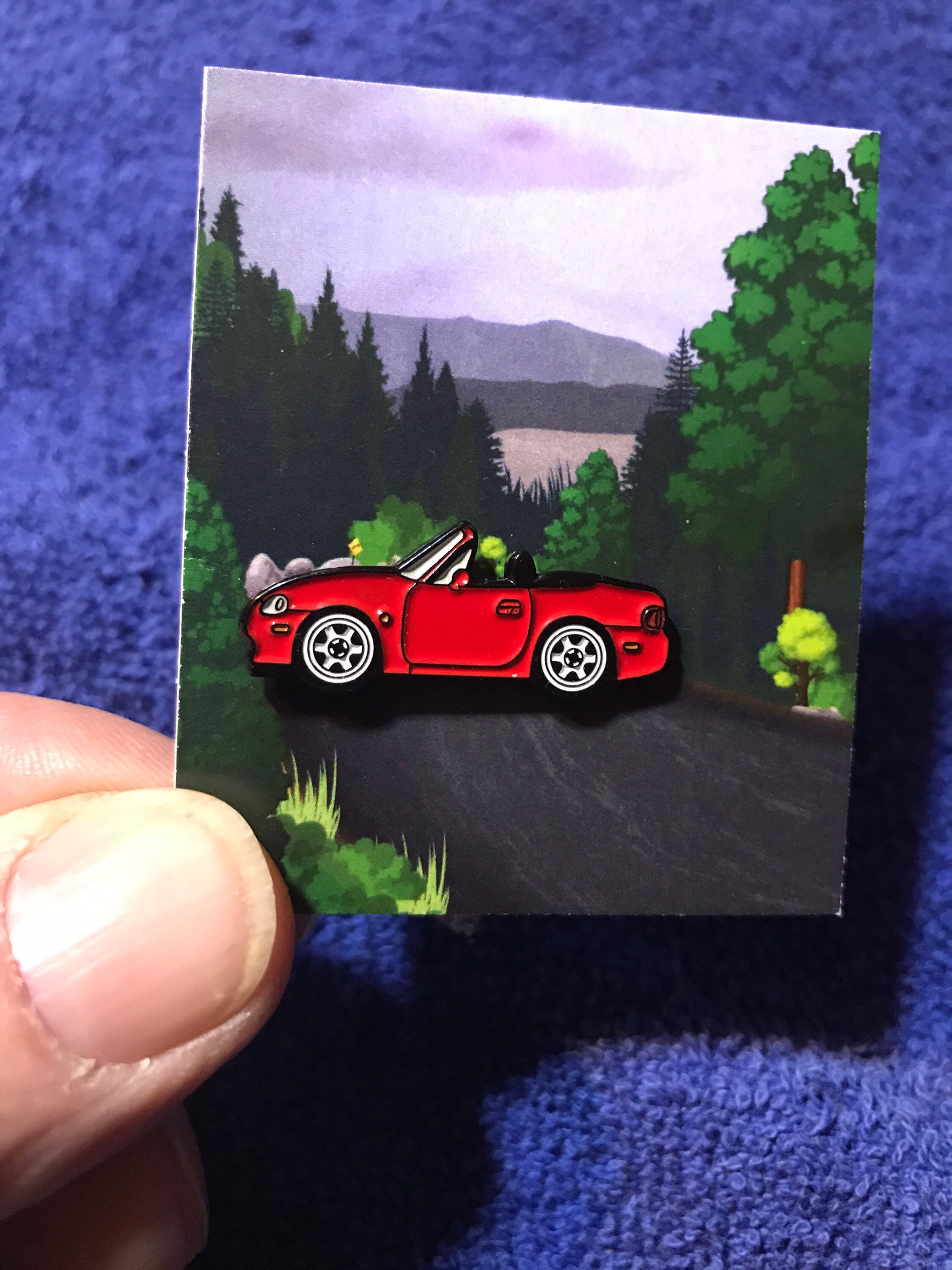 NB Mazda Miata Lapel/hat Enamel Auto Pins NB Generation - Etsy