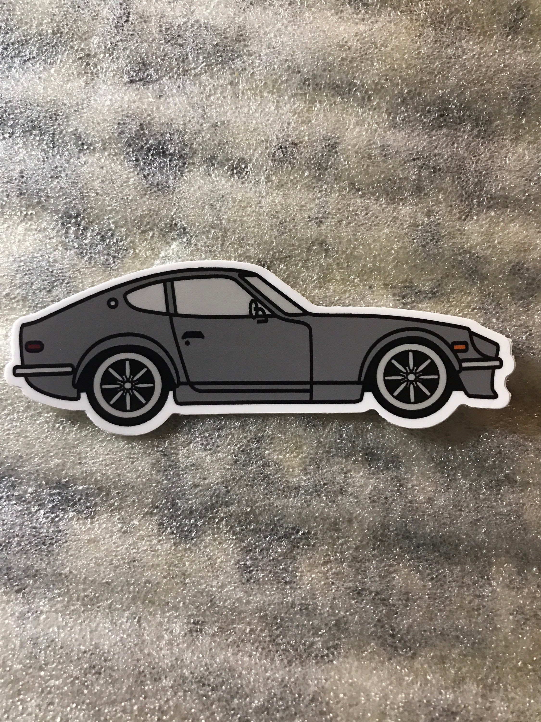 Nissan Datsun 240Z STICKERS, Car Decal, Sports Car, Available in 4 ...