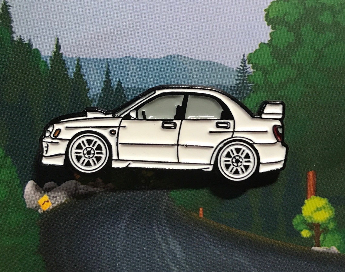Enamel on Metal Pin for WRX and for Sti Pins for Subaru - Etsy