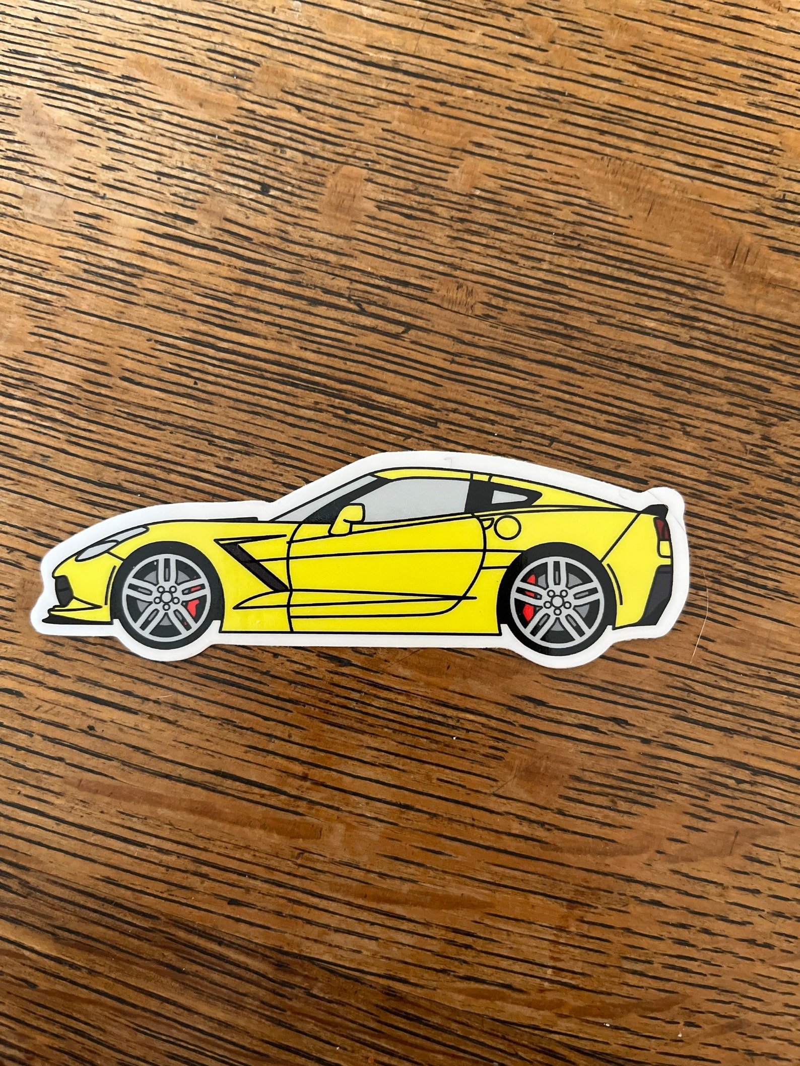 Corvette C7 Vinyl STICKER - Etsy