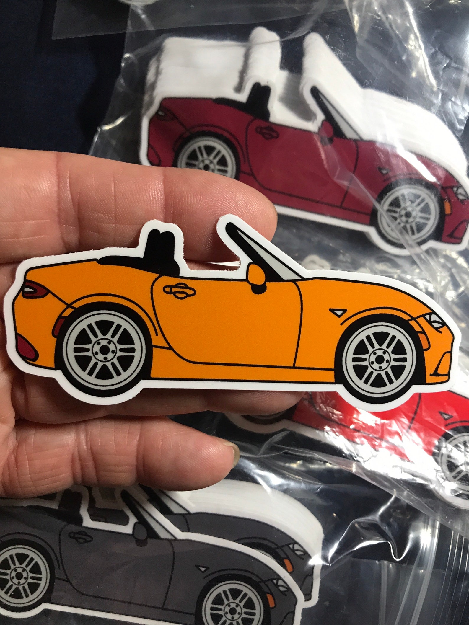 Mazda Miata STICKER ND Mk4 Roadster Convertible Available in 5 - Etsy