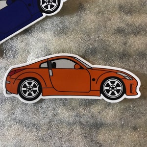 Nissan 350Z STICKERS Available in 5 Colors - Etsy