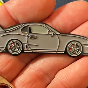 Toyota Supra Mk4 (93-98) Keychains Enamel on Metal 9 Colors Available ...