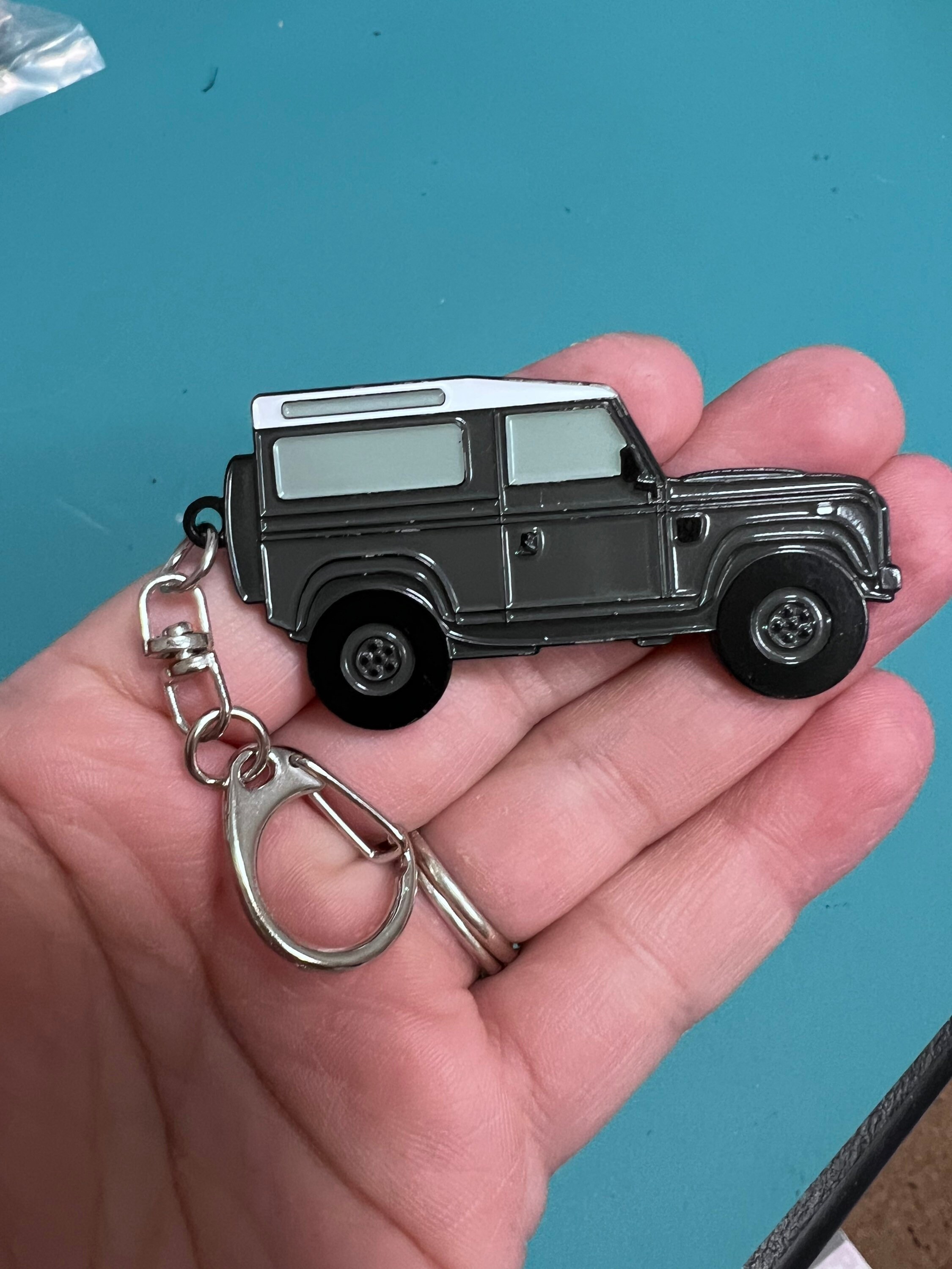 Keychain, 1980’s Land Rover Defender, Choose Your Color! Key Chain ...
