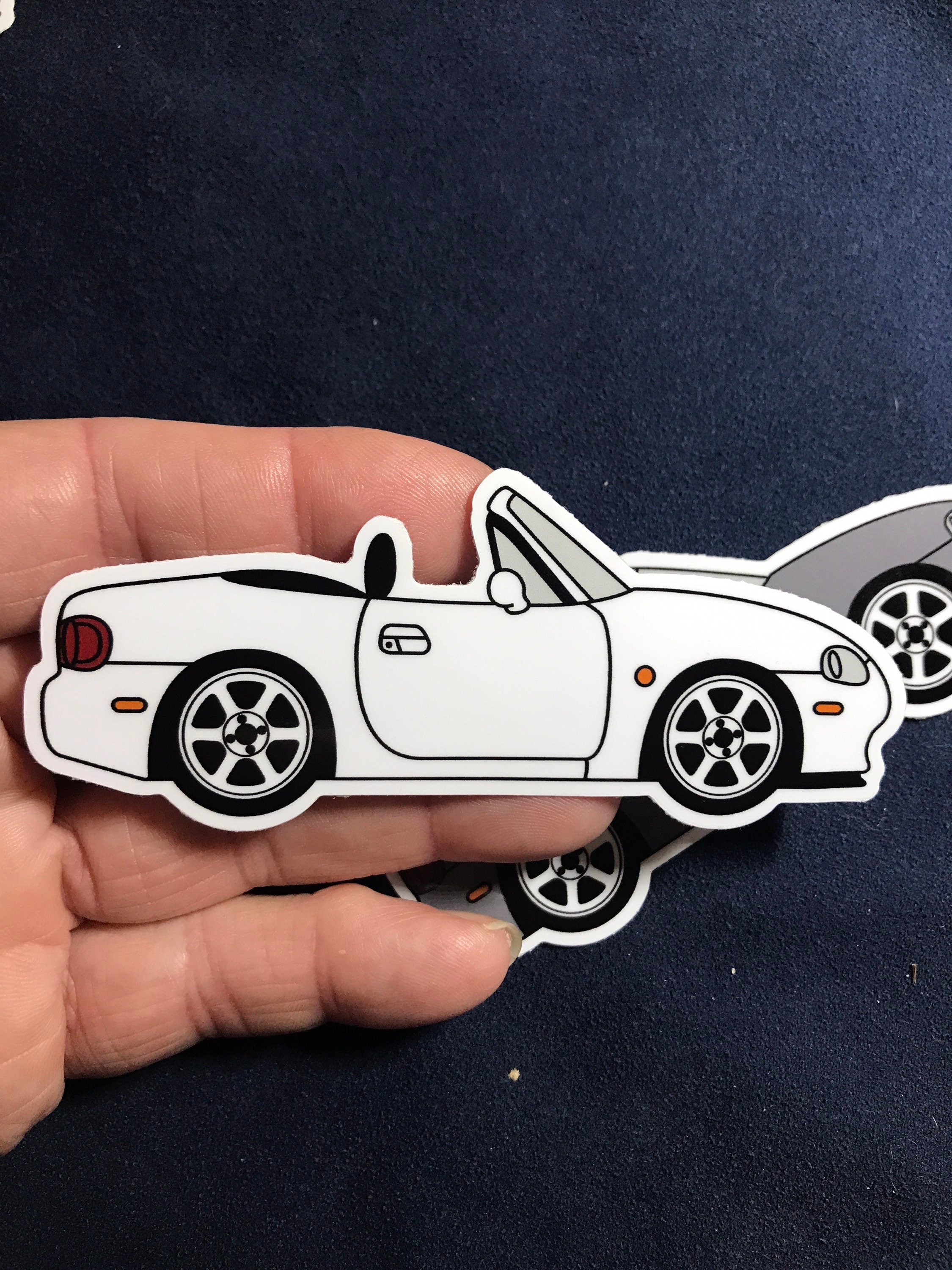 Mazda Miata STICKER NB Mk2 Roadster Available in 4 Colors | Etsy