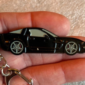 Corvette C5 Coupe Keychains 8 Colors Available Enamel on Metal - Etsy