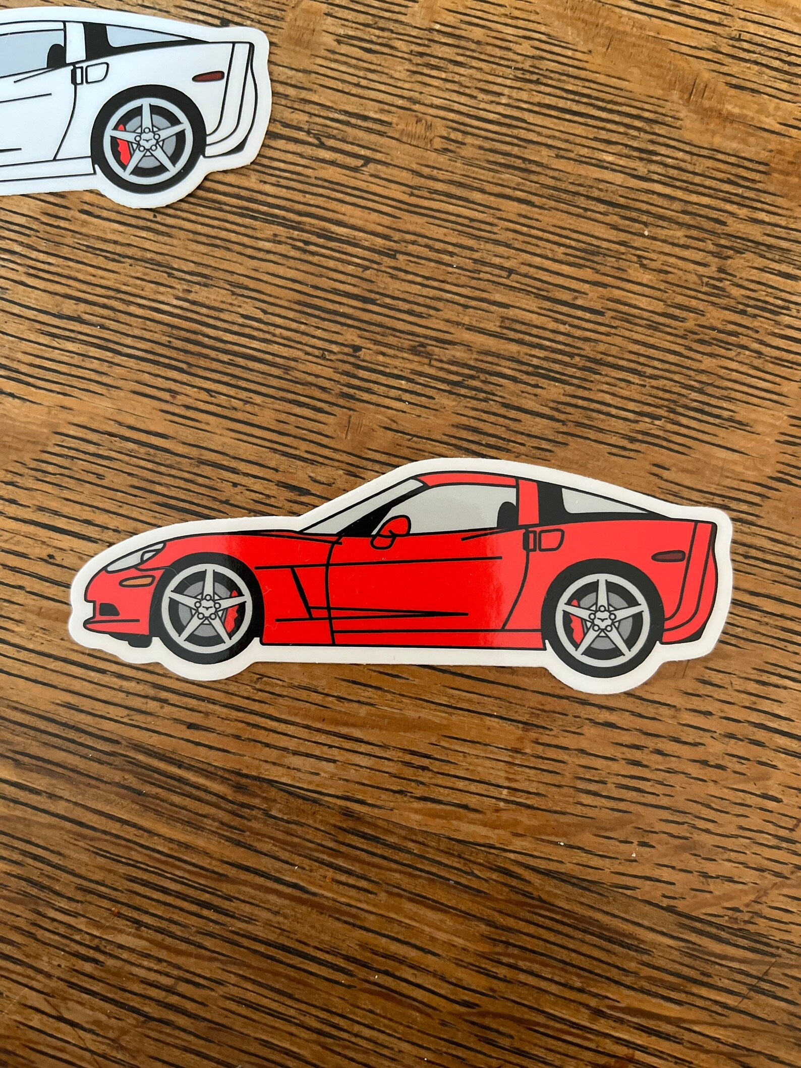 Corvette C6 Vinyl STICKER - Etsy