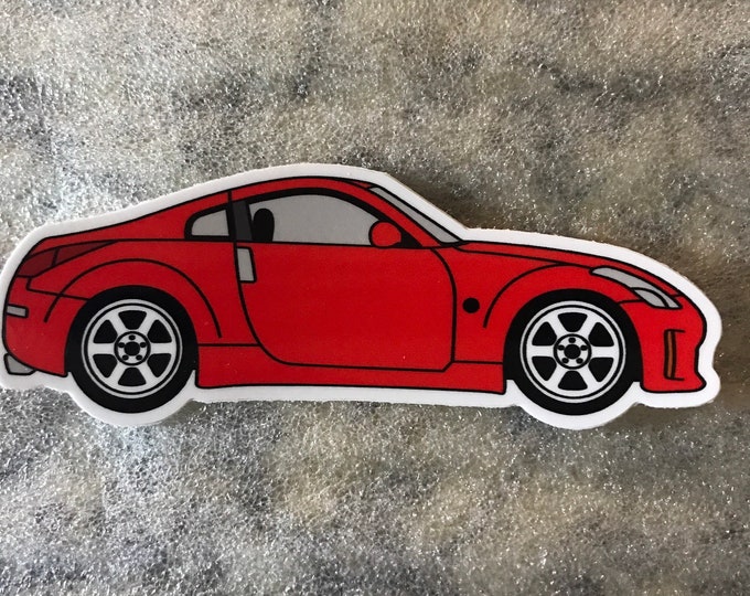 Nissan 350Z STICKERS Available in 5 Colors - Etsy