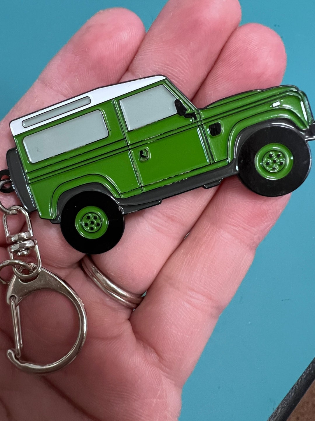 Keychain, 1980’s Land Rover Defender, Choose Your Color! Key Chain ...