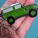 Keychain, 1980’s Land Rover Defender, Choose Your Color! Key Chain ...