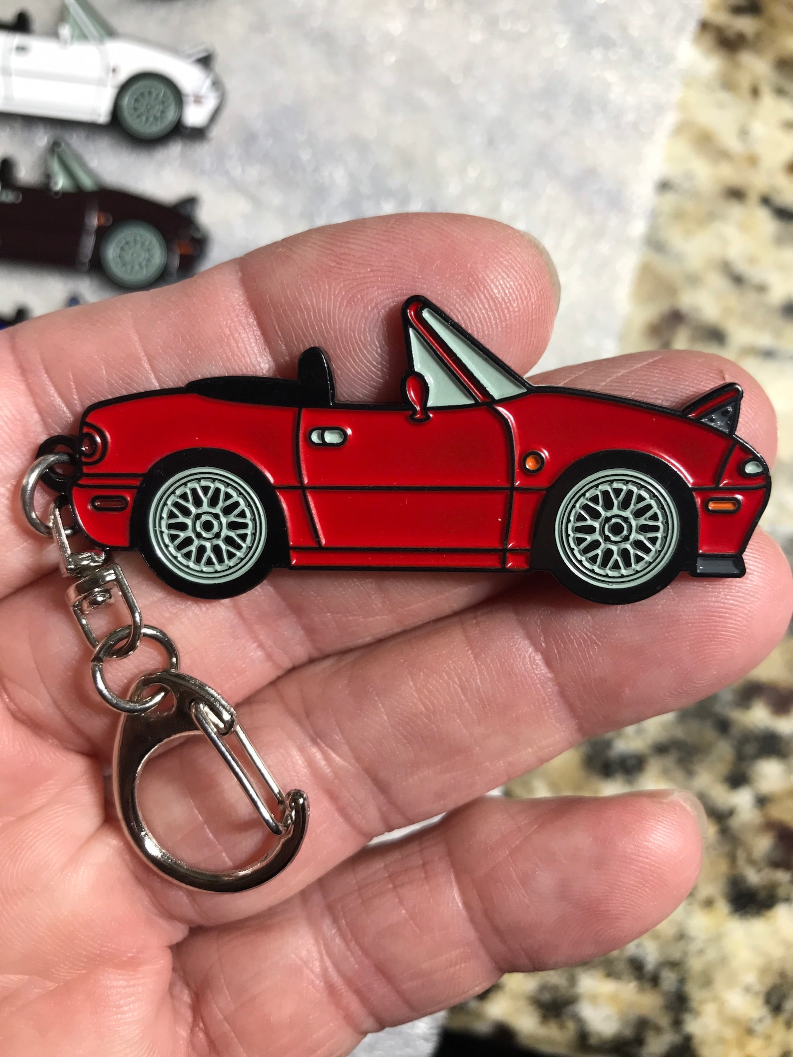 NA Miata Mk1 MX5 Keychains With BBS Wheels 6 Colors Available - Etsy