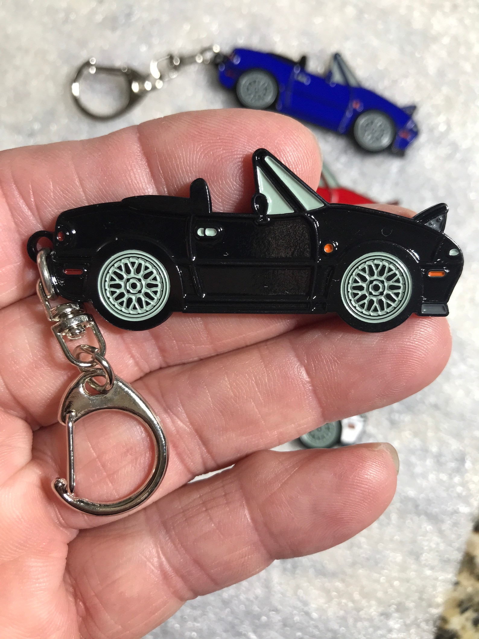 NA Miata Mk1 MX5 Keychains With BBS Wheels 6 Colors Available - Etsy
