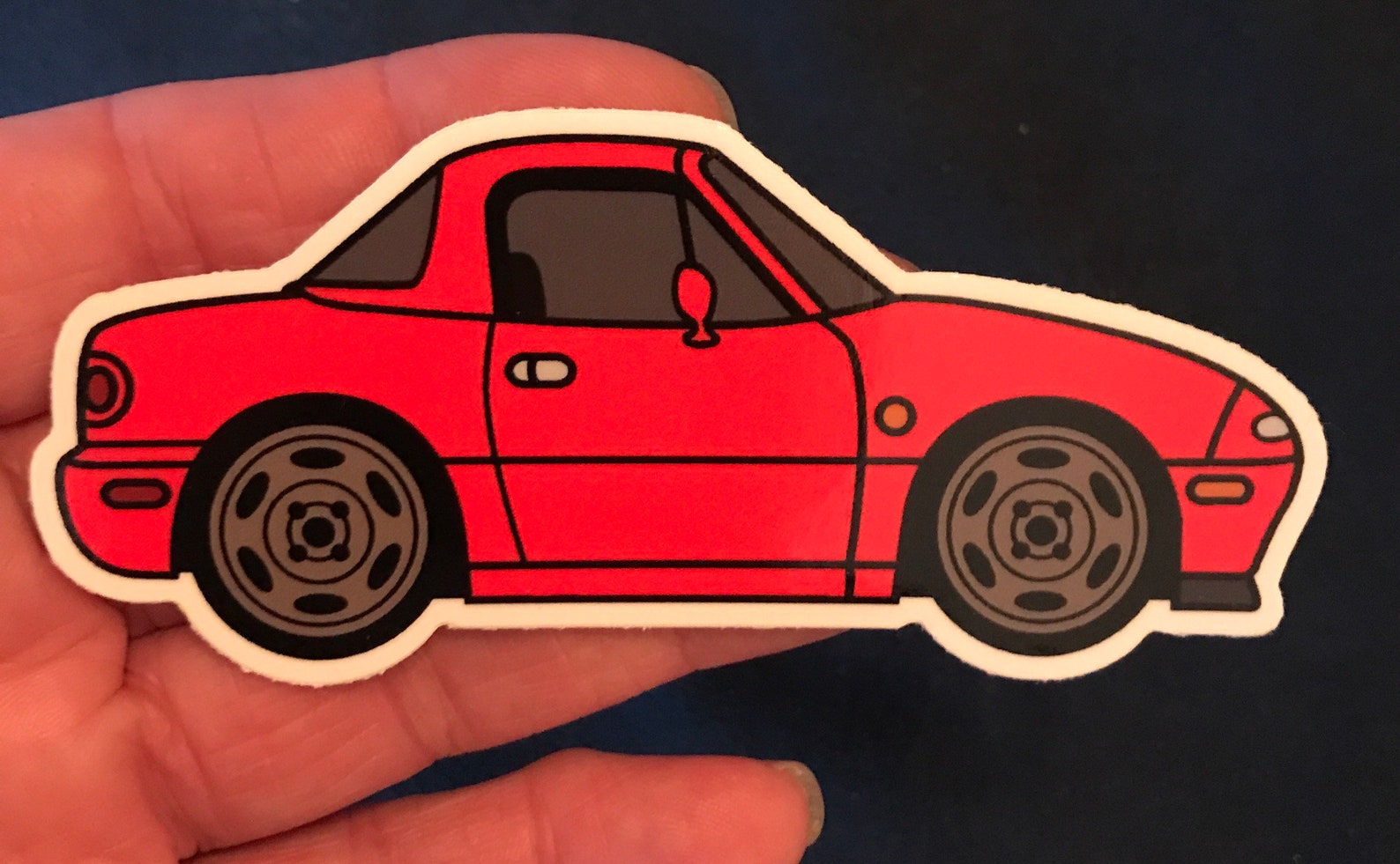 Mazda Miata Hardtop MX5 Mk1 Eunos STICKERS, Car Decal, Roadster, 5 ...