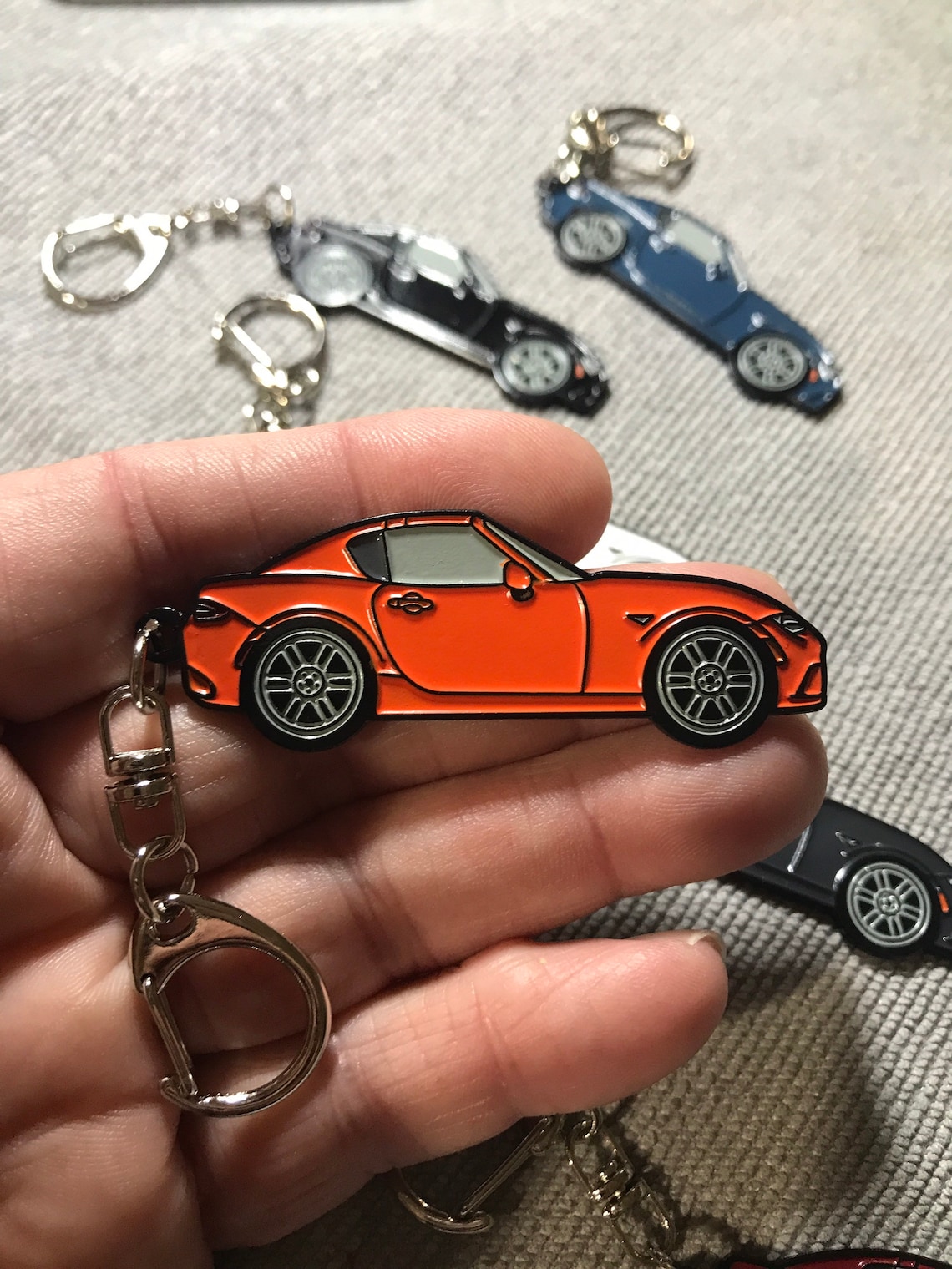 Mazda Miata ND RF MX5 Keychains | Etsy