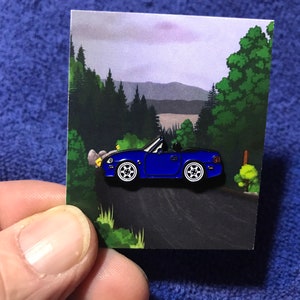 NB Mazda Miata Lapel/hat Enamel Auto Pins NB Generation - Etsy