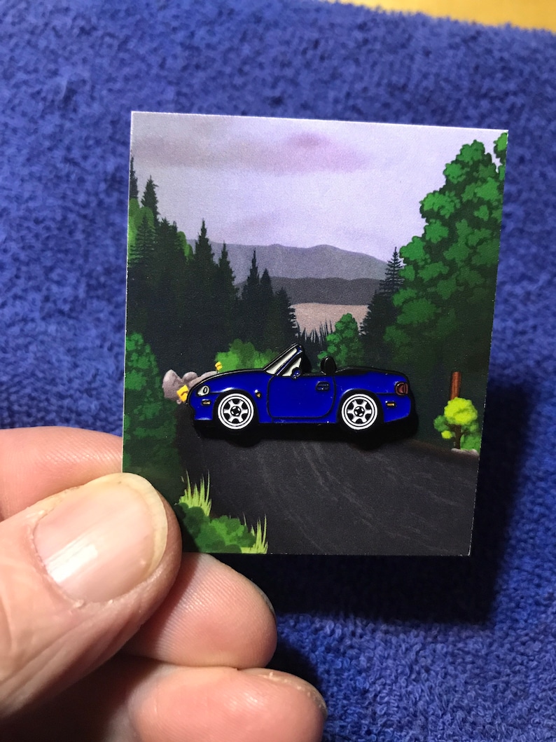 NB Mazda Miata Lapel/hat Enamel Auto Pins NB Generation - Etsy