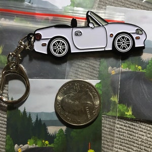 NB Miata Keychain Baked Enamel #keychains Car Great Gift! MX5, Roadster ...