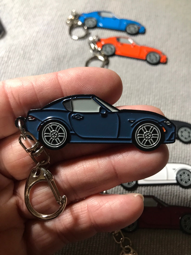 Mazda Miata ND RF MX5 Keychains | Etsy