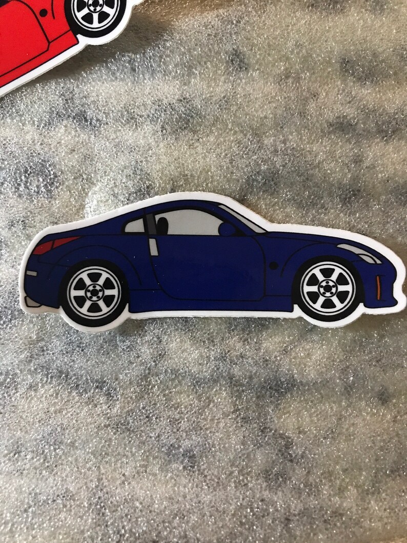 Nissan 350Z STICKERS Available in 5 Colors | Etsy