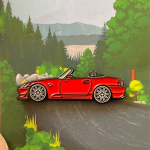 Honda S2000 Pins Pinbadges Enamel on Metal - 7 Colors Available - Etsy