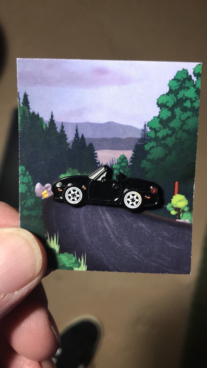 NB Mazda Miata Lapel/hat Enamel Auto Pins NB Generation - Etsy