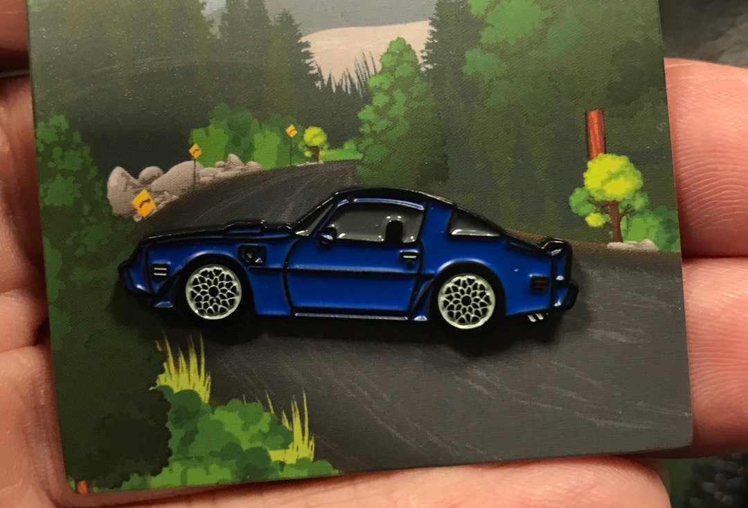 Mid 70’s Pontiac Trans Am Enamel on Metal PINS 5 Colors Available - Etsy