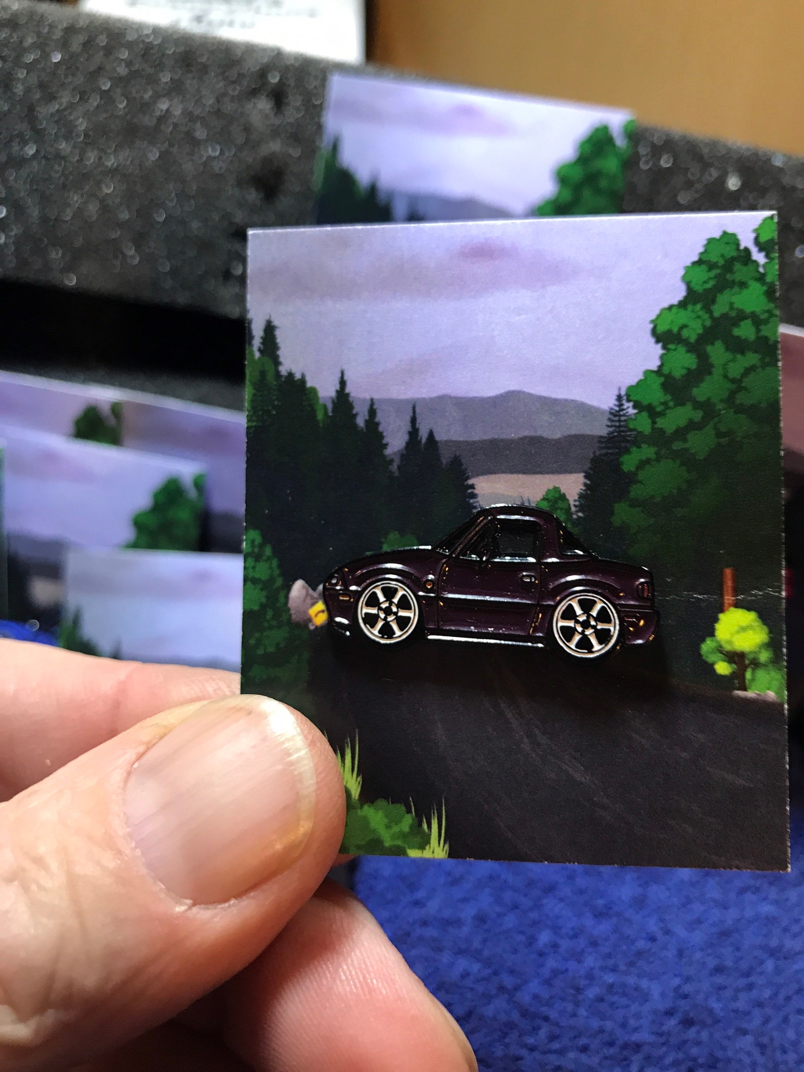 NA Mazda Miata Lapel/hat Enamel Auto Pins NA Generation - Etsy