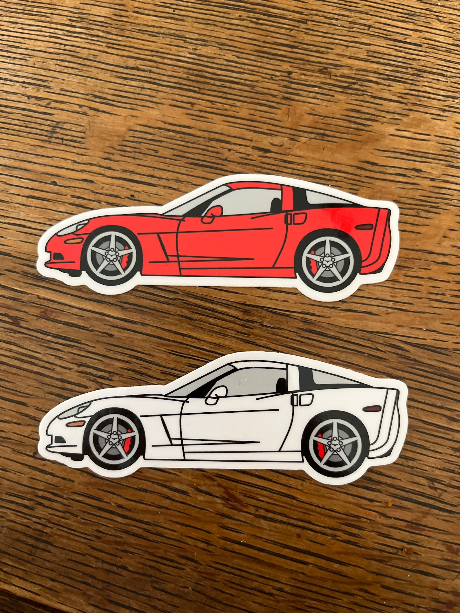 Corvette C6 Vinyl STICKER - Etsy