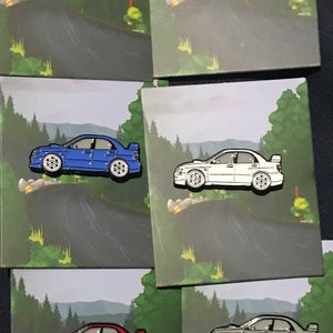 Enamel on Metal Pin for WRX and for Sti Pins for Subaru Pinbadges Pin ...