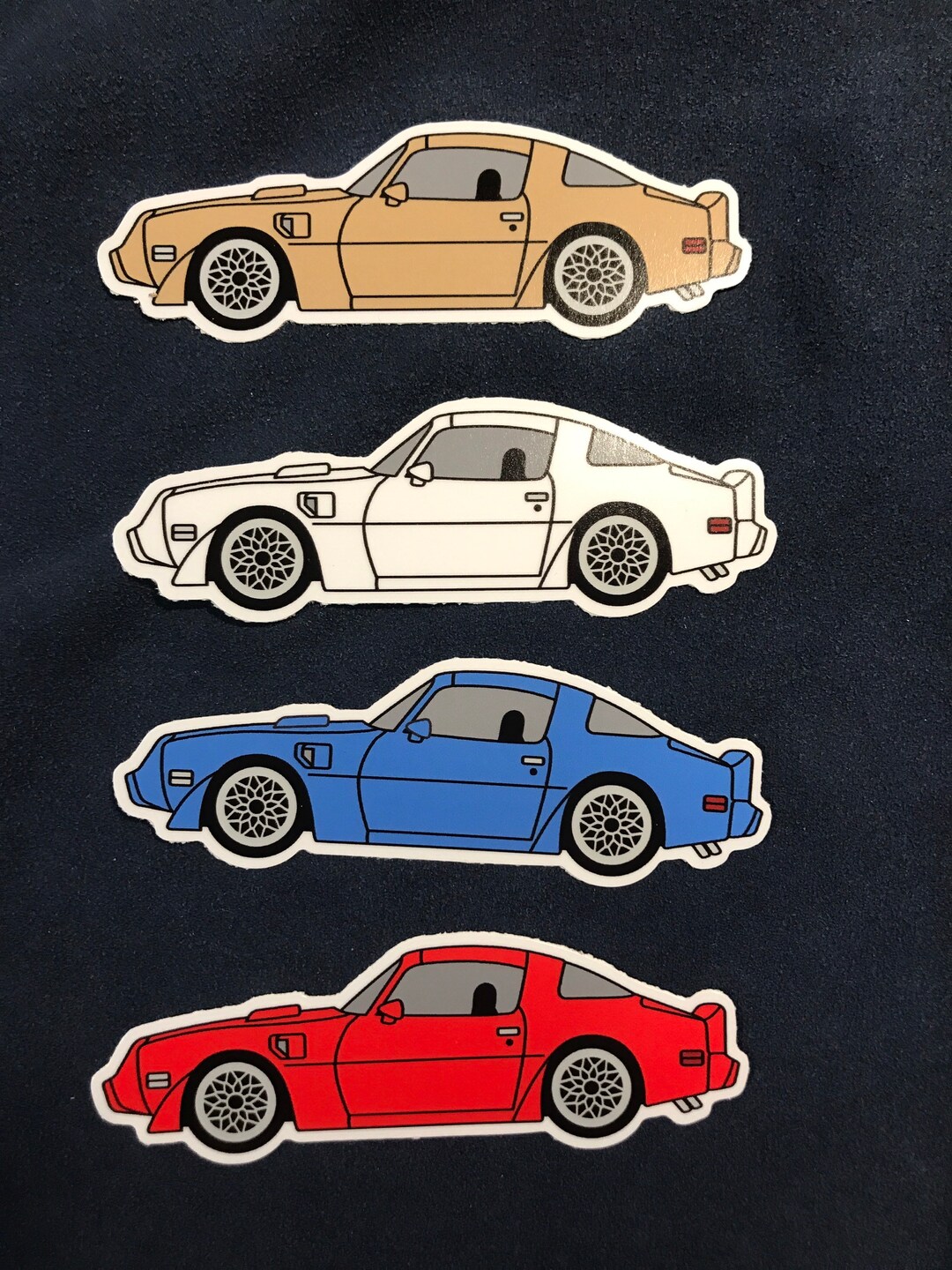 70’s Pontiac Firebird Trans Am STICKERS 4 Colors Available - Etsy
