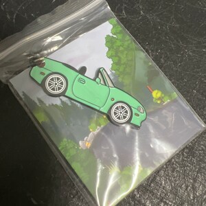 NB Miata Keychain Baked Enamel #keychains Car Great Gift! MX5, Roadster ...