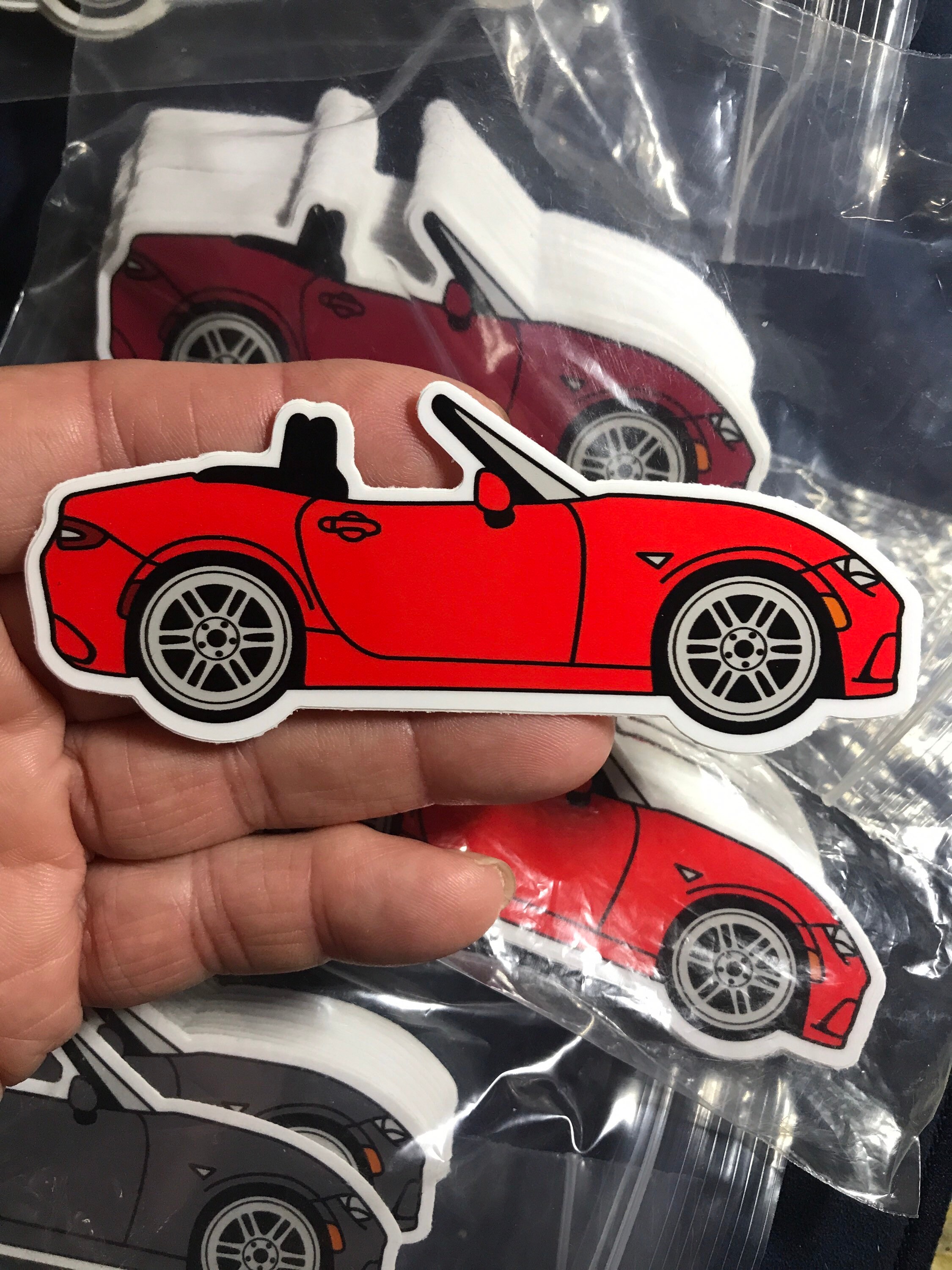 Mazda Miata STICKER ND Mk4 Roadster Convertible Available in 5 - Etsy