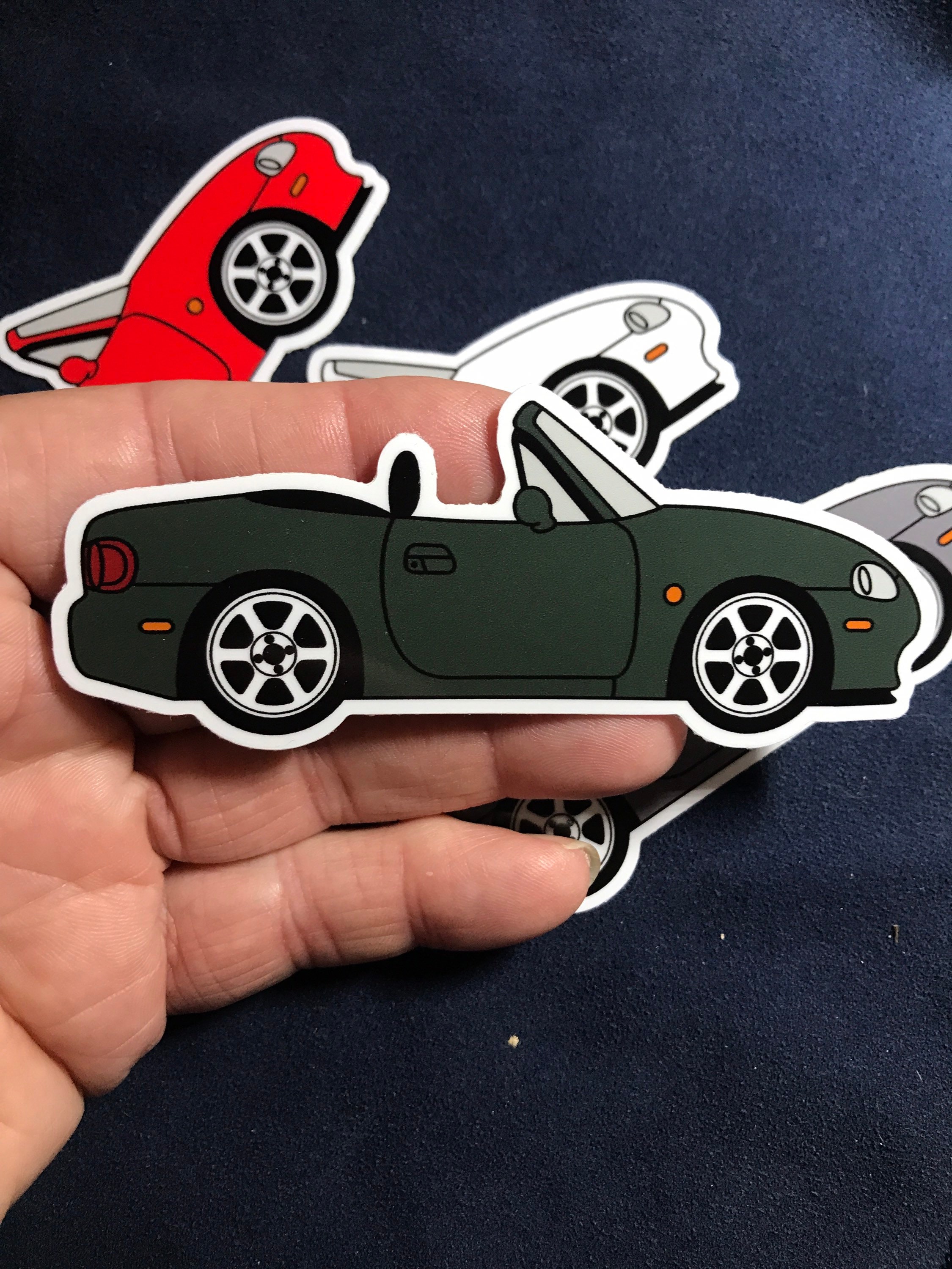 Mazda Miata STICKER NB Mk2 Roadster Available in 4 Colors | Etsy