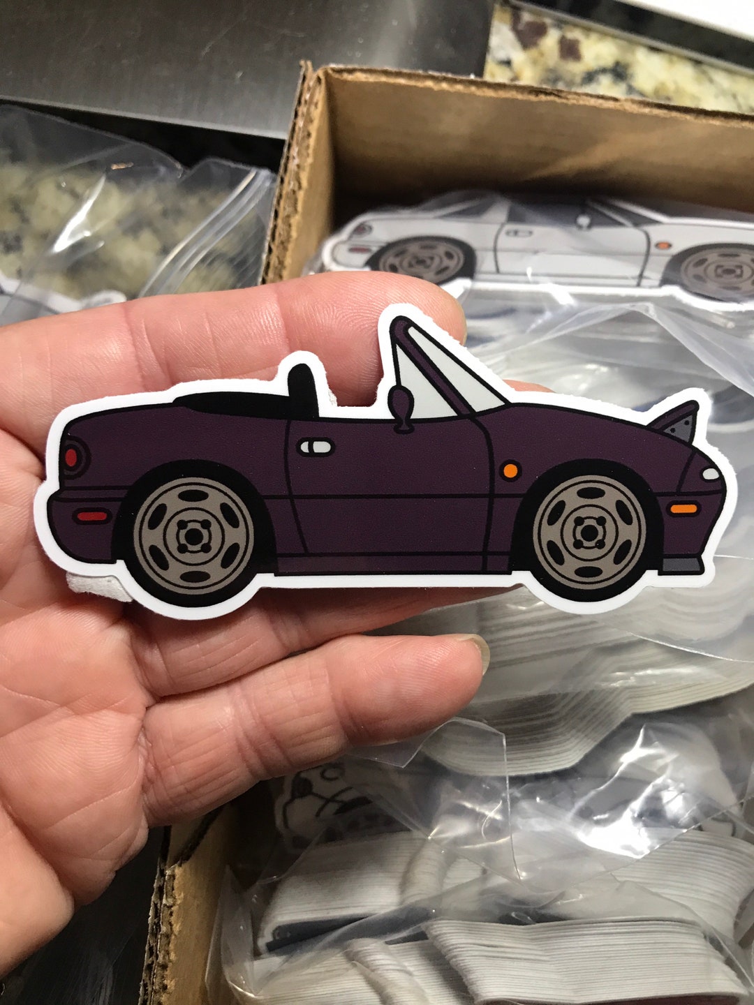 Mazda Miata STICKER NA Mk1 Convertible Available in 4 Colors - Etsy