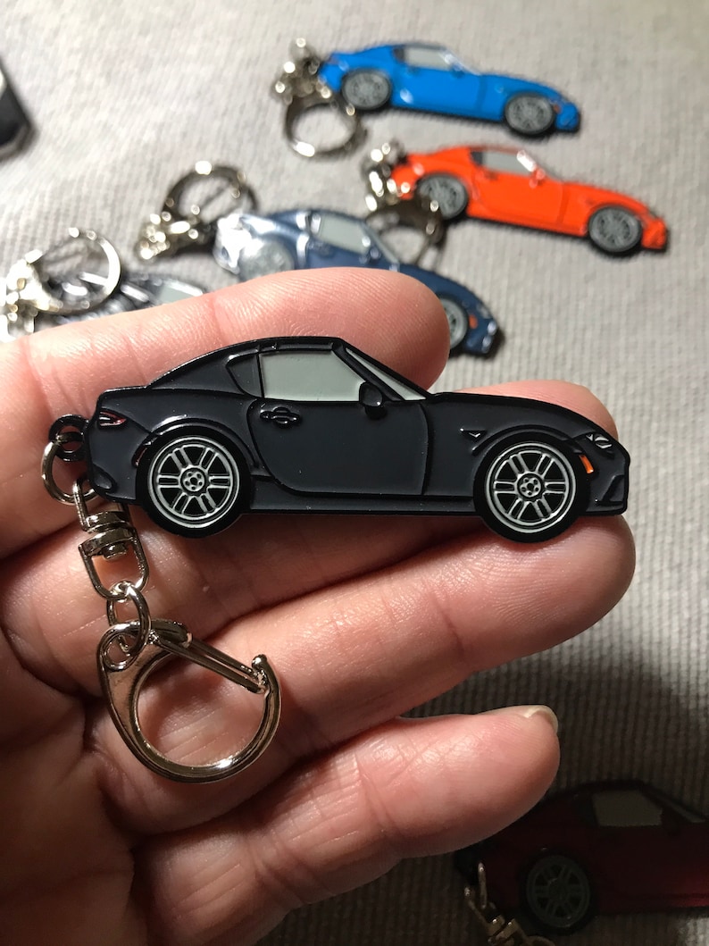 Mazda Miata ND RF MX5 Keychains | Etsy