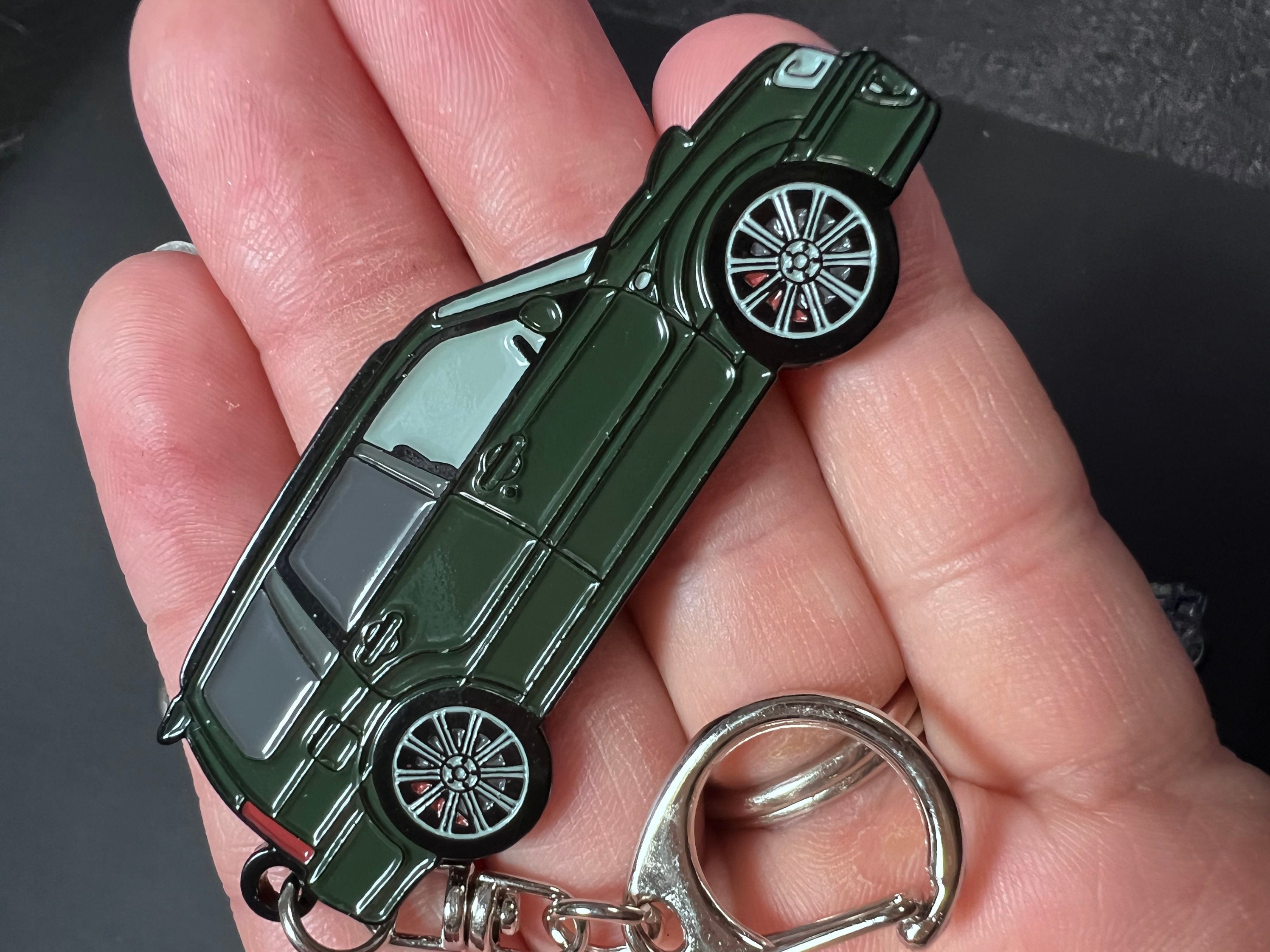 Enamel on Metal Keychains FOR Subaru Forester Turbo Sti Choose Your ...