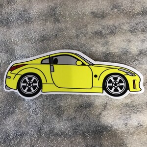 Nissan 350Z STICKERS Available in 5 Colors - Etsy