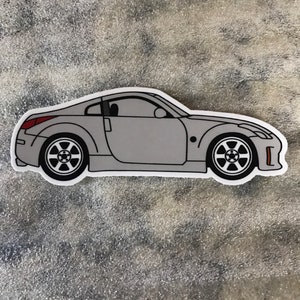 Nissan 350Z STICKERS Available in 5 Colors - Etsy