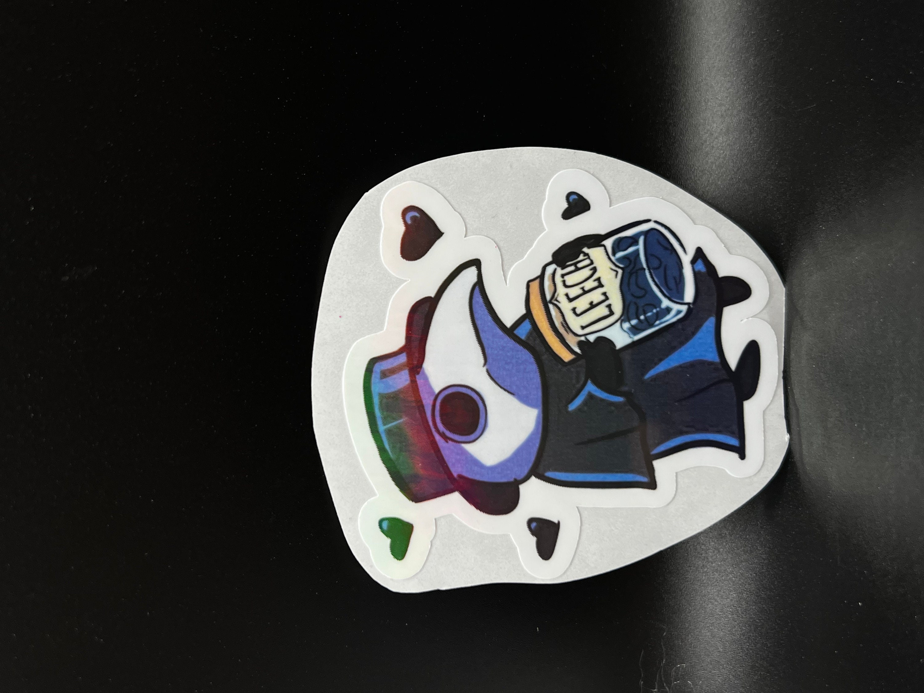 Holographic Plague Doctor Sticker - Etsy