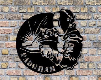 Welder Metal Sign - Etsy