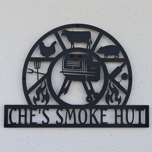 Personalized BBQ Sign Outdoor Kitchen Sign Custom Sign Pit | Etsy