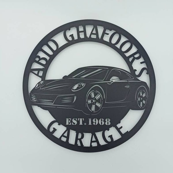 Porsche Metal Signs - Etsy UK
