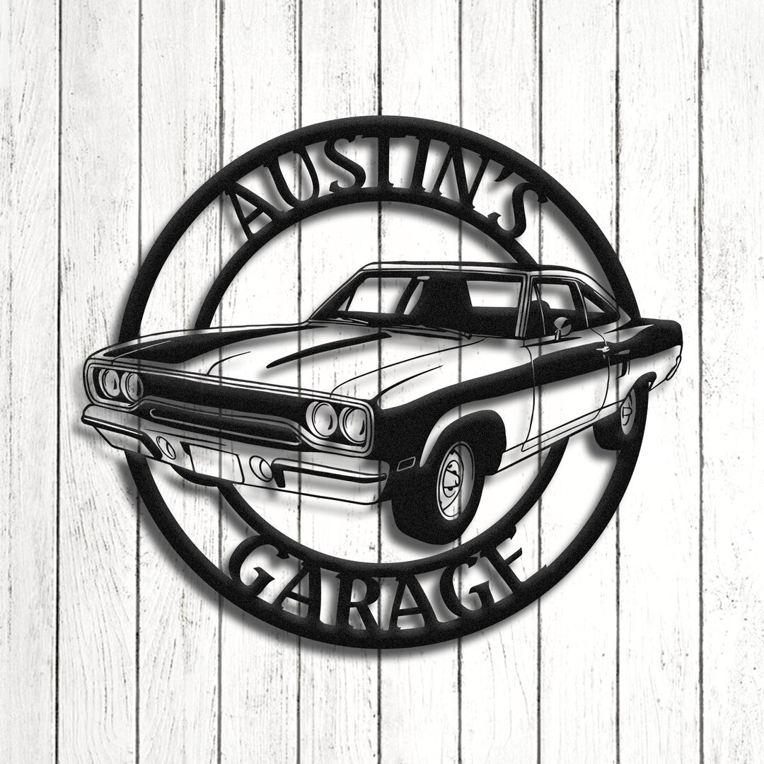 1970 Plymouth Road Runner Metal Sign, Plymouth 1970 Wall Art, Plymouth ...