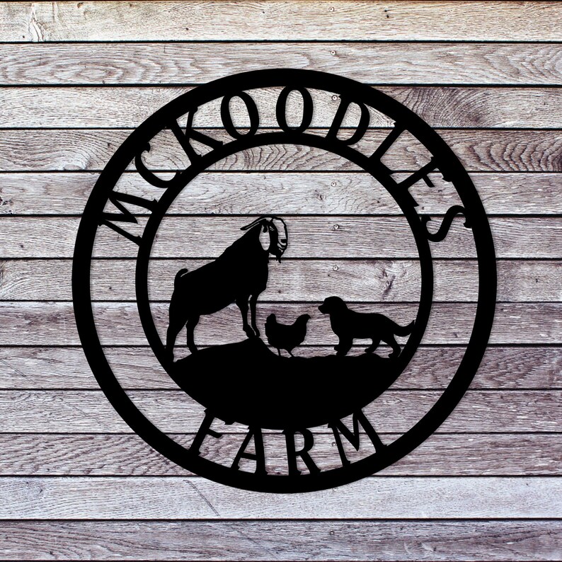 Boer Goat Farm Sign, Chicken and Goat Farm Signs, Goat Farm Sign, Goat ...