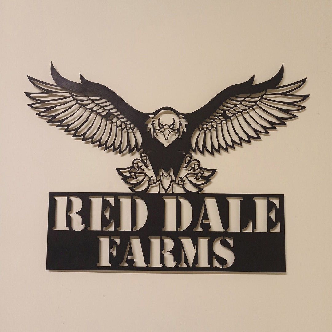 Eagle Address Sign for House, Address Plaque, House Number Plaque ...