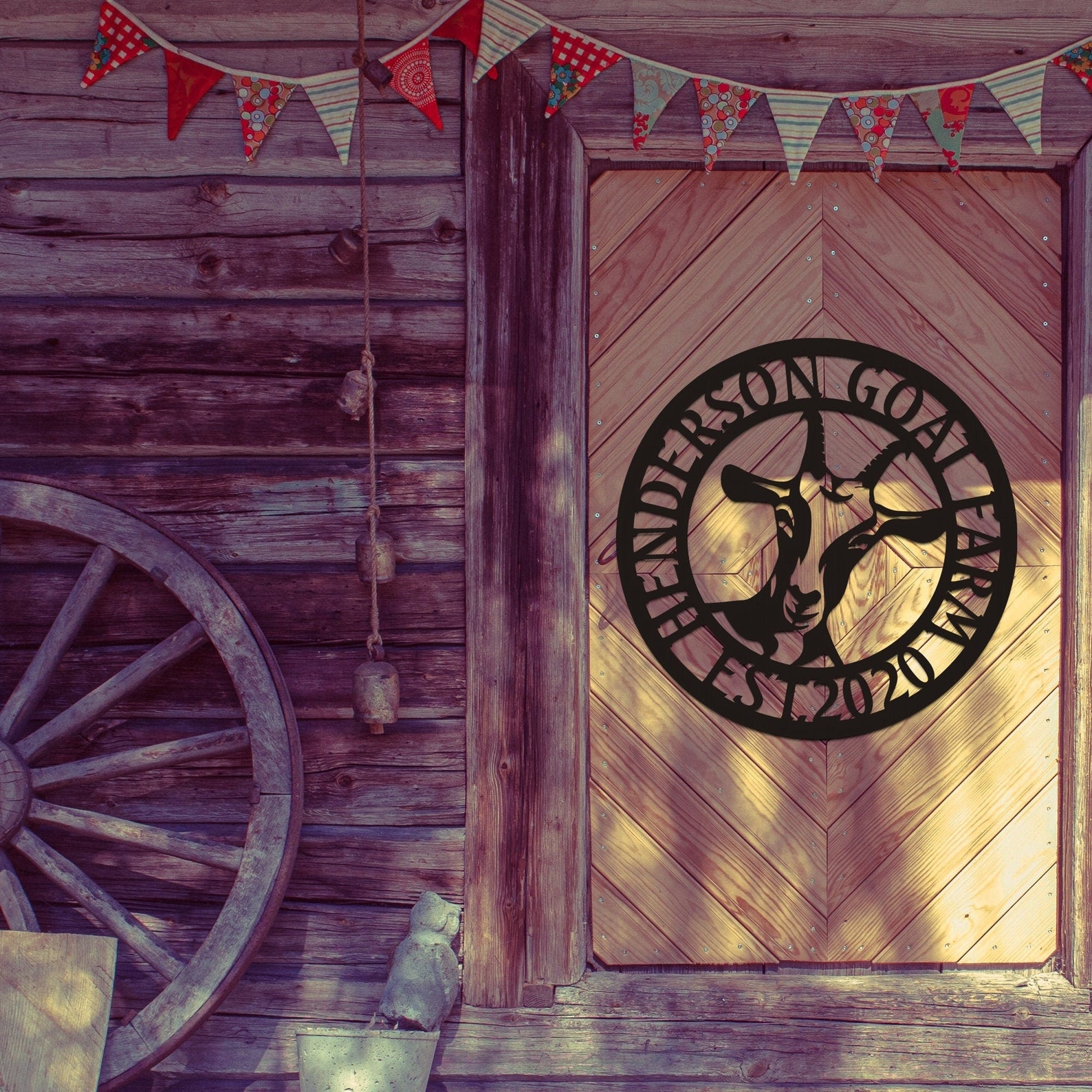 Goat Farm Sign Goat Farm Metal Sign Metal Sign Farm Last - Etsy