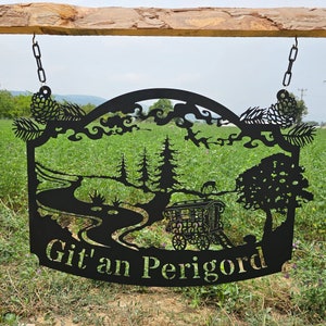 Personalized Cattle Farm Sign, Metal Sign Personalized, Metal Sign ...